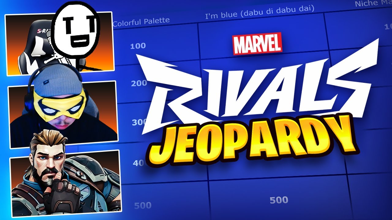 Marvel Rivals Celebrity Jeopardy ft. TDTwo, MaDLiLG, JapaneseCurry ...
