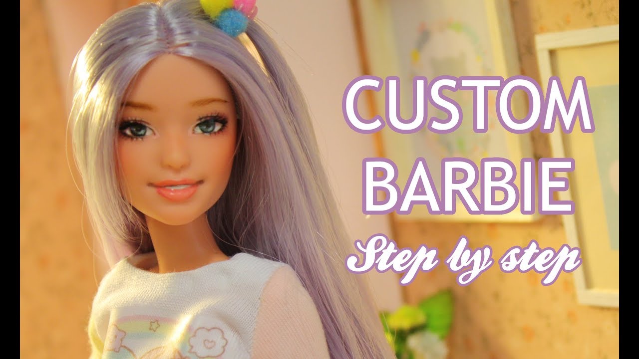 Barbie Fashionista Customization tutorial - YouTube
