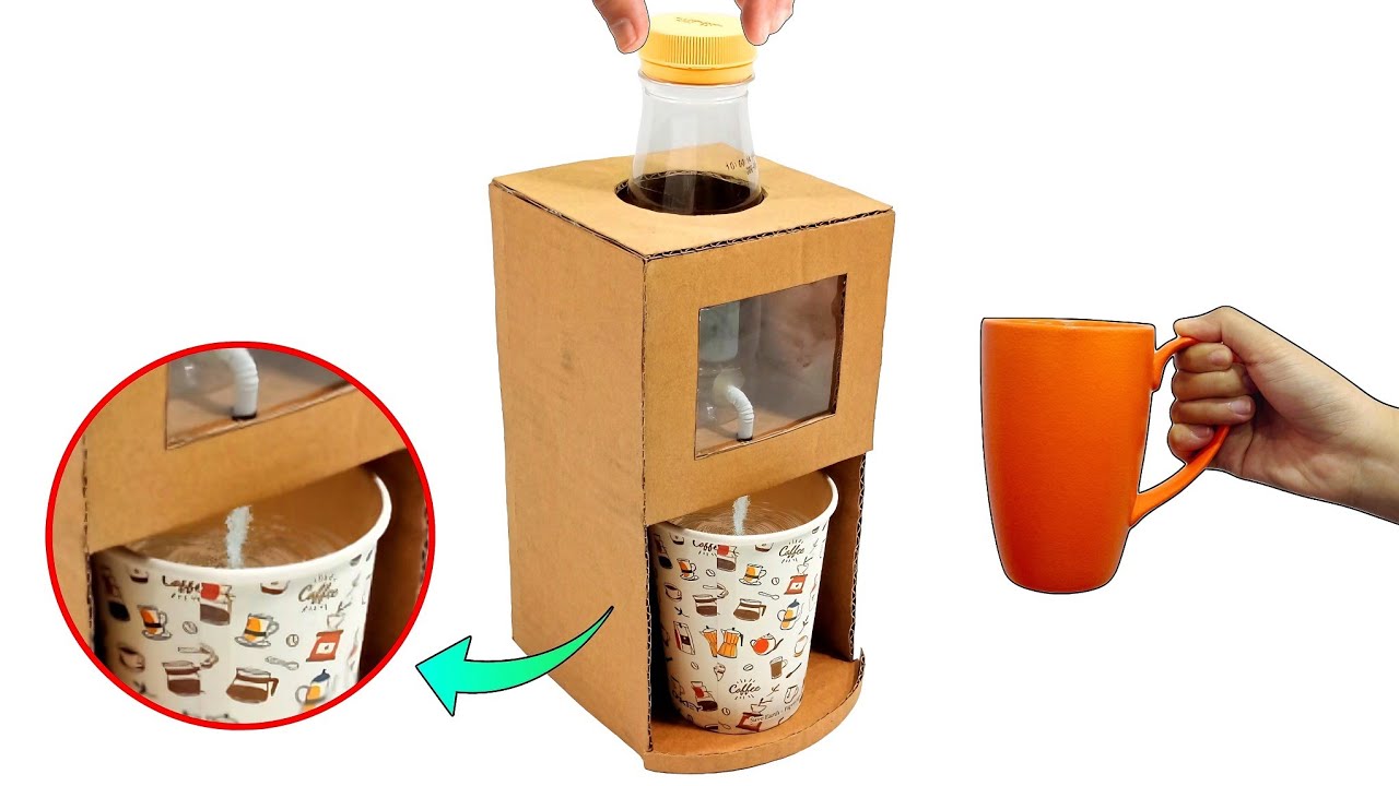 How To Make Water Dispenser Machine - DIY Transparent Water Dispenser ...