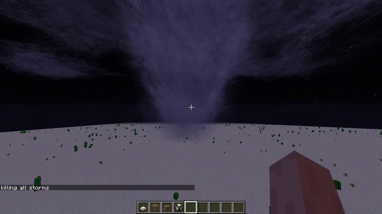 minecraft tornadoes ef0 to ef5 - YouTube