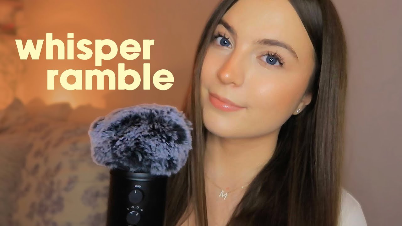 ASMR Pure Clicky Whisper Ramble 🌃 Weekend Gossip! - YouTube