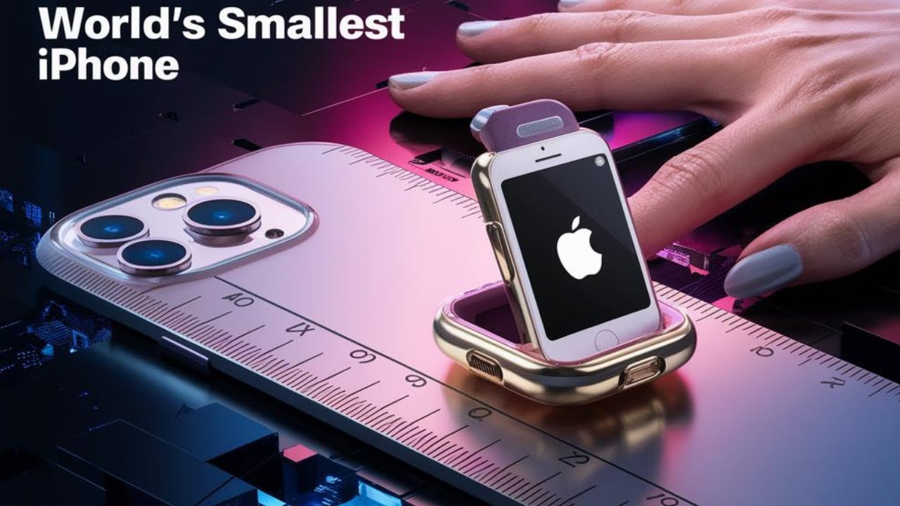World's Smallest iPhone Pro! Coolest Mini iPhone Ever Made by Apple ...