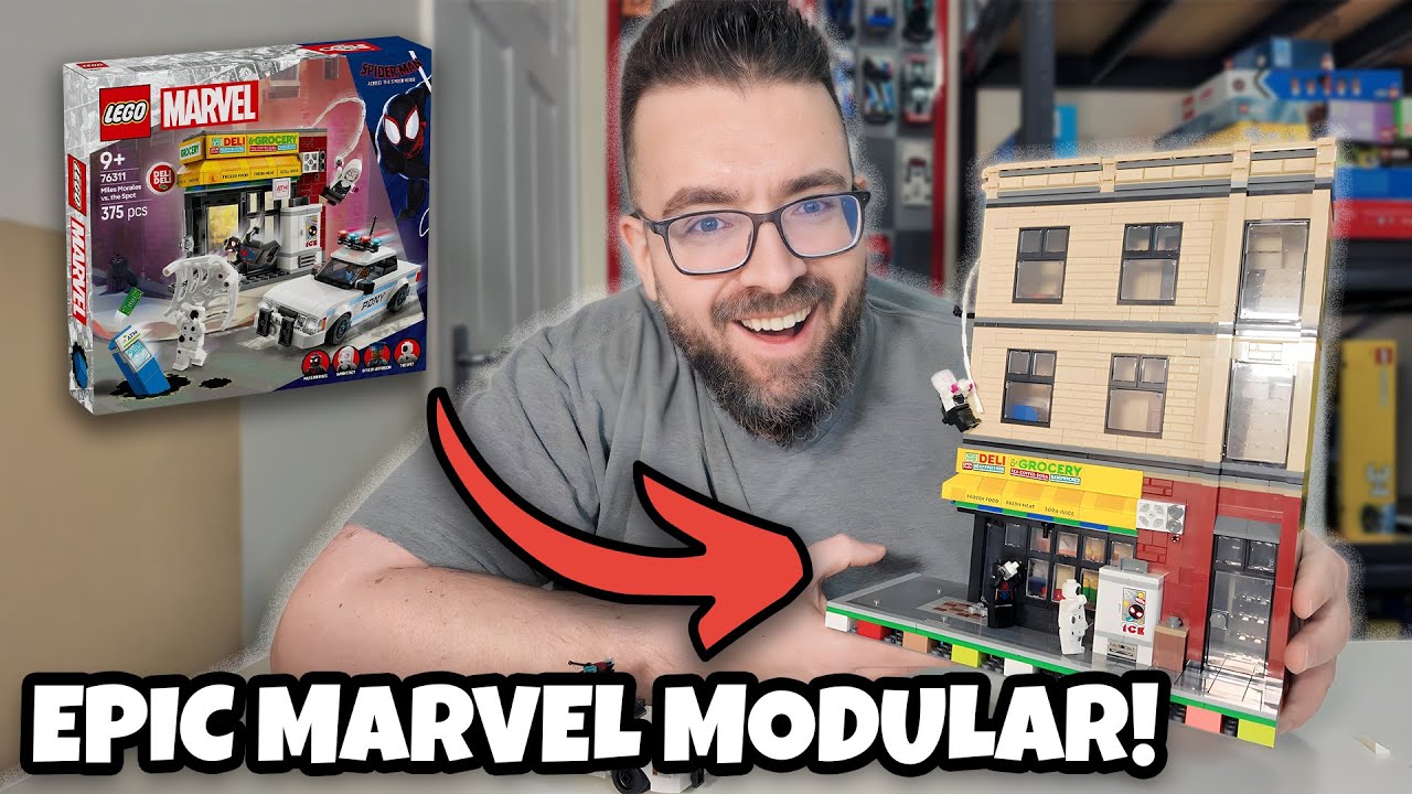 I Built a Custom SPIDER-MAN Modular for my LEGO City! - YouTube