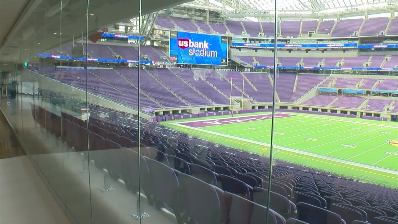 U.S. Bank Stadium Officially Opens - YouTube