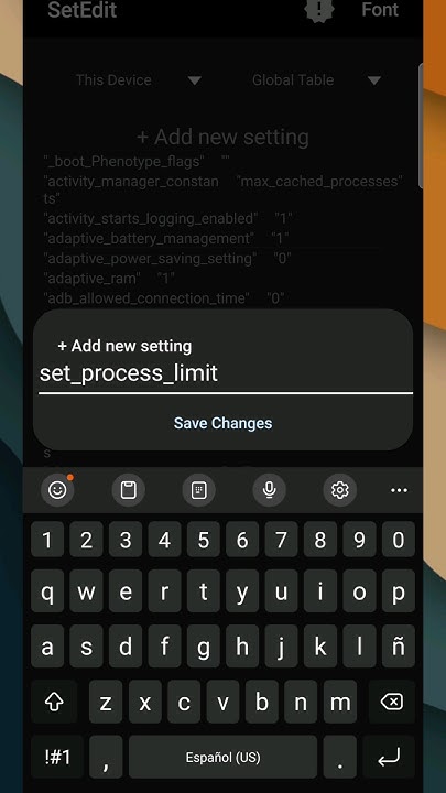 Optimize Android Performance: Limit Background Processes #setedit #boost #boostperformance # ...