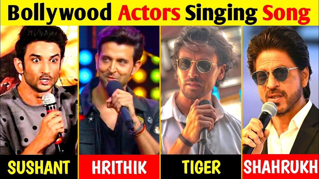 Bollywood Actors Singing Song | Shahrukh Khan | Salman Khan | Hrithik ...