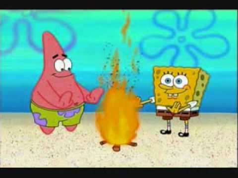 SpongeBob Squarepants-CampFire Song Song - YouTube