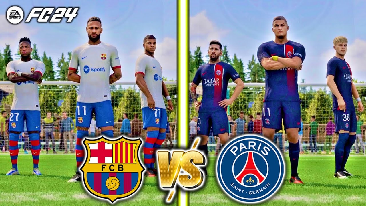 FC 24 VOLTA - Ronaldo, Messi, Haaland, Garnacho, Vini Jr, Neymar ...