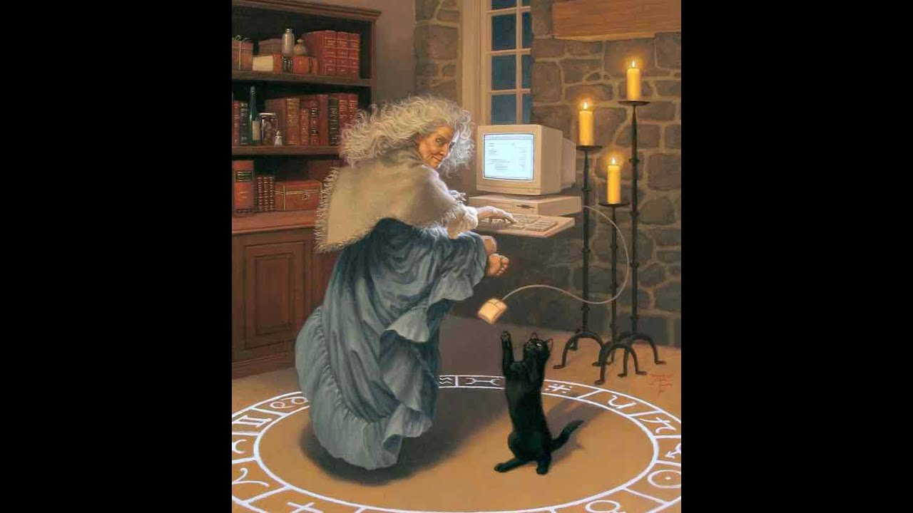 Computer Witch - YouTube