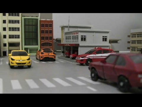 헬로카봇 마이크로 장난감 도로놀이 Hello Carbot Micro Robot Toys - YouTube