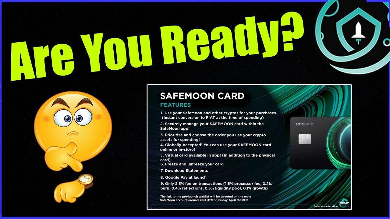 Are You Ready For The SafeMoon Card? - YouTube