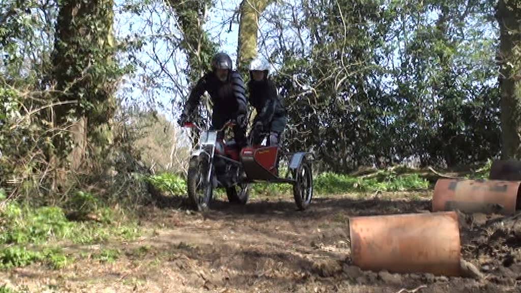 Bultaco Sherpa & Trials sidecar - YouTube