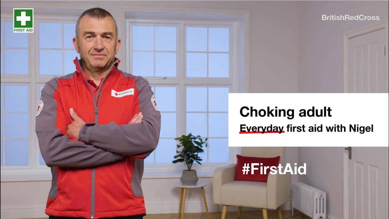 Choking: First aid steps and key action - YouTube