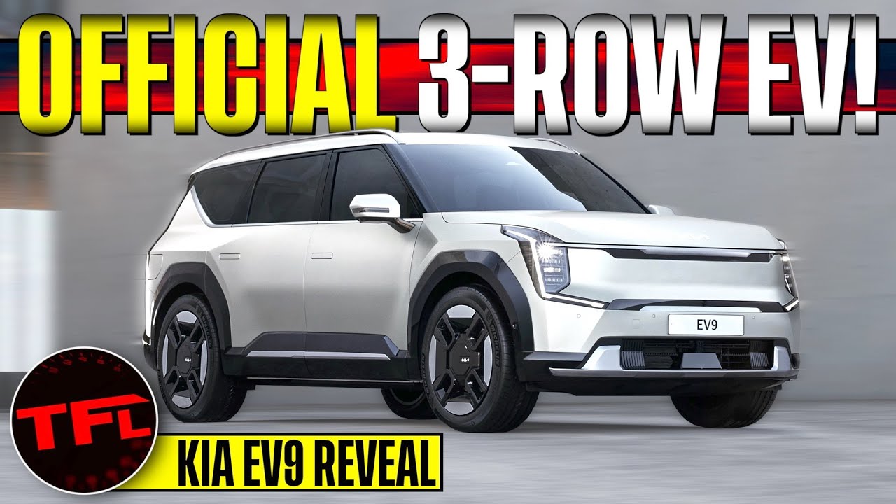 Breaking News - The All New 2024 Kia EV9 Has 3 Rows BUT The Middle Row ...