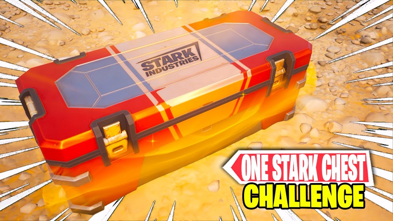 One Stark Chest Challenge in Ranked Fortnite - YouTube