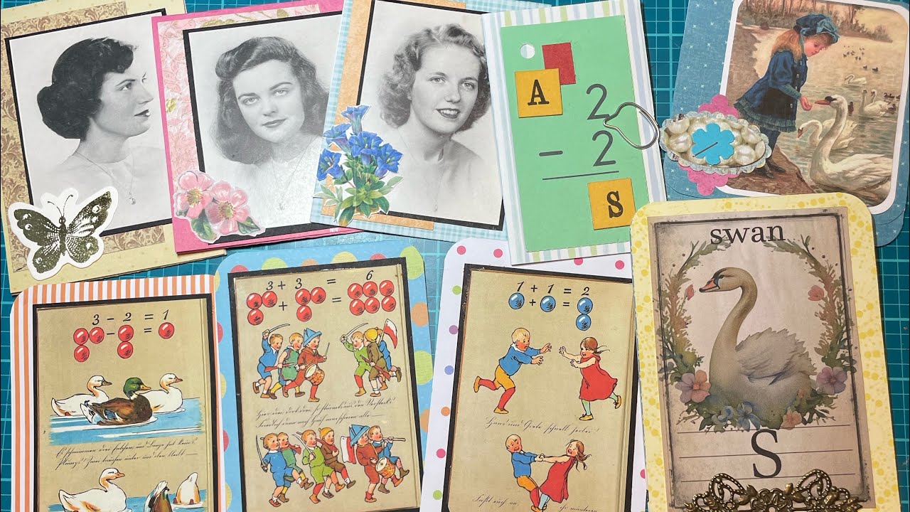 Scrapistry: Using Cut-off Scrapbook Paper - YouTube