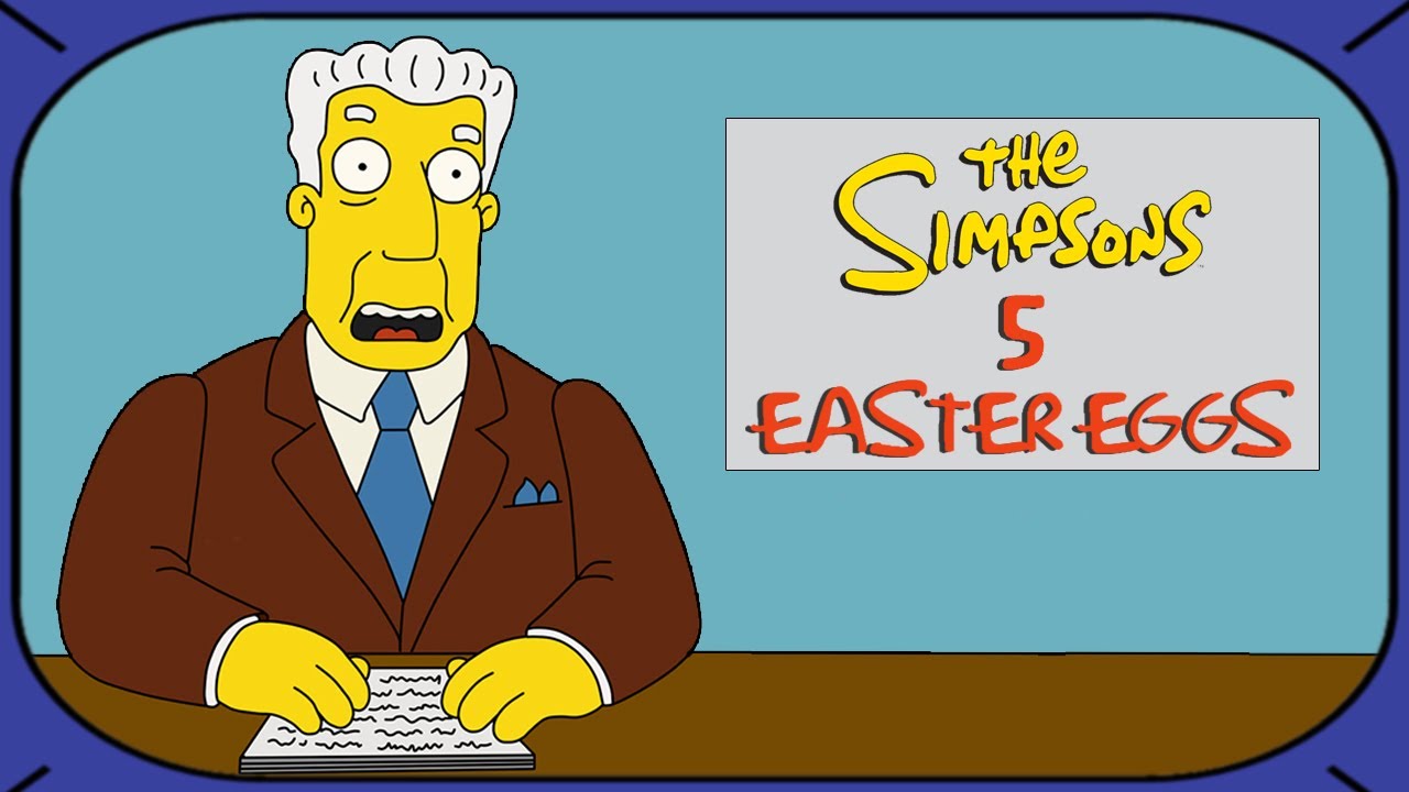 Top 5 Simpsons Hidden Easter Eggs You Missed - YouTube