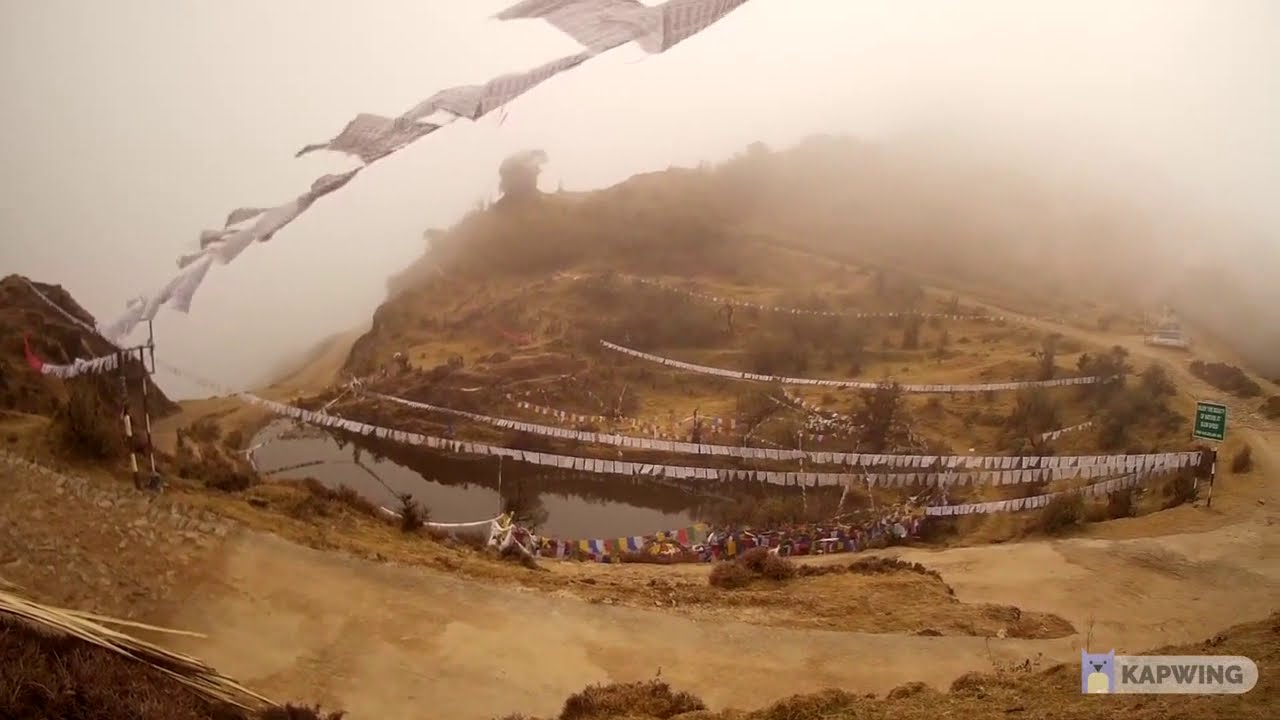 Kalipokhri. A sacred lake on the way to Sandakphu, near ilam, Nepal ...