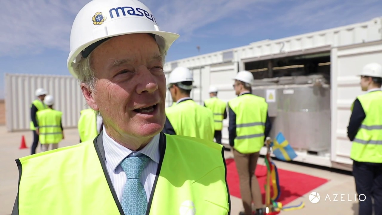 About Azelio's renewable energy storage - Lars Thunell - YouTube