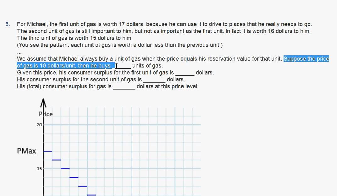 Chapter 4 4 Find the consumer surplus given discrete demand curve ...