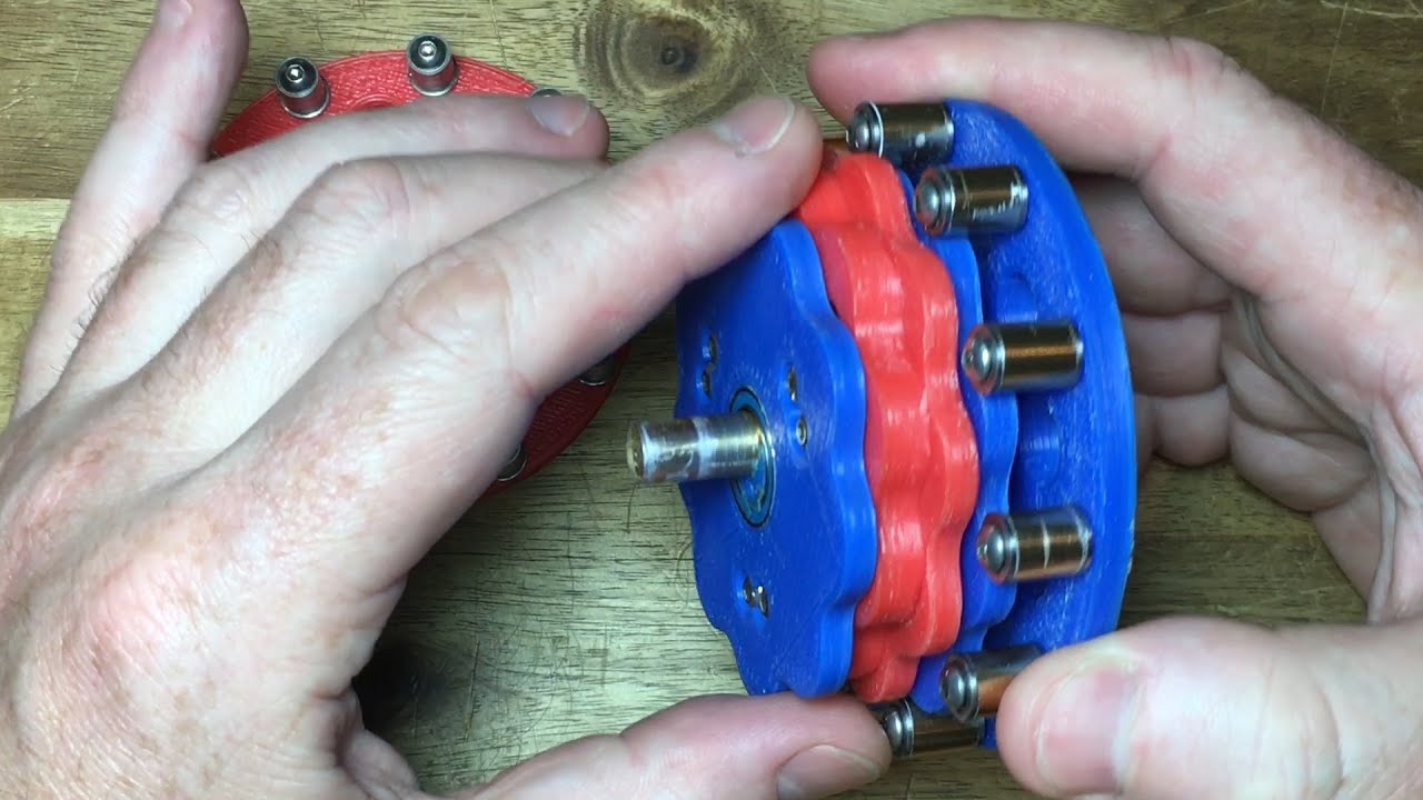 Double Dual Stage Cycloidal Gearbox - YouTube