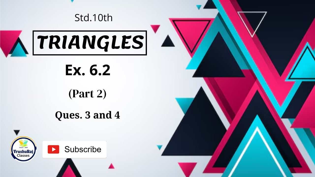 TRIANGLES - Class 10 [Part 2] - YouTube