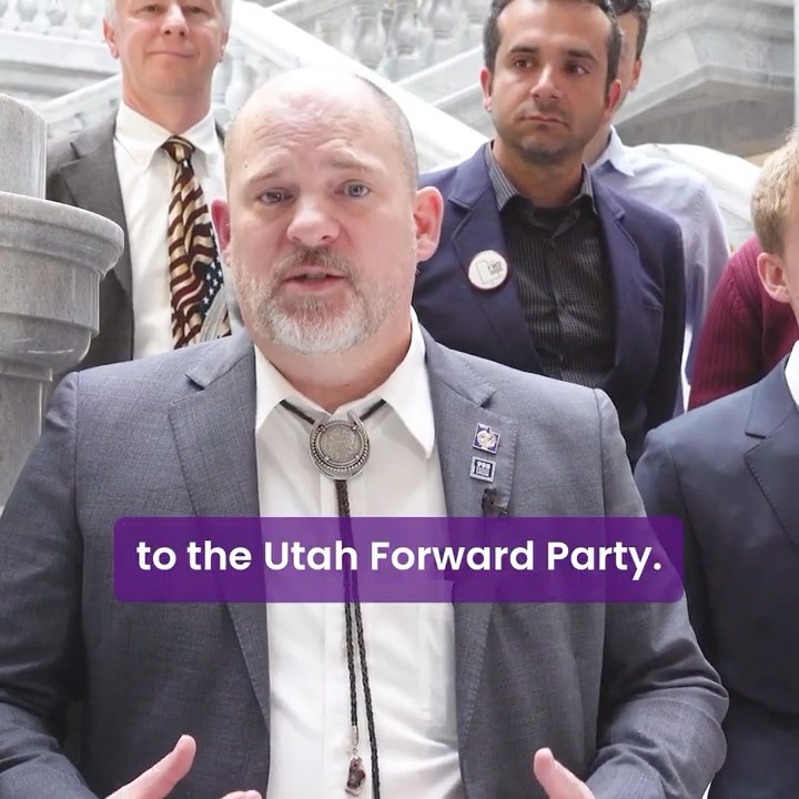 Senator Thatcher joins Utah Forward Party - YouTube