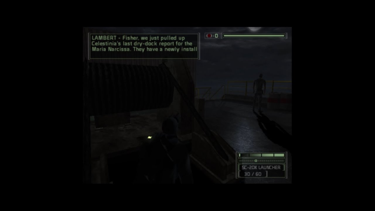 Tom Clancys Splinter Cell Chaos Theory PS2 2005 Michael Ironside Sam ...