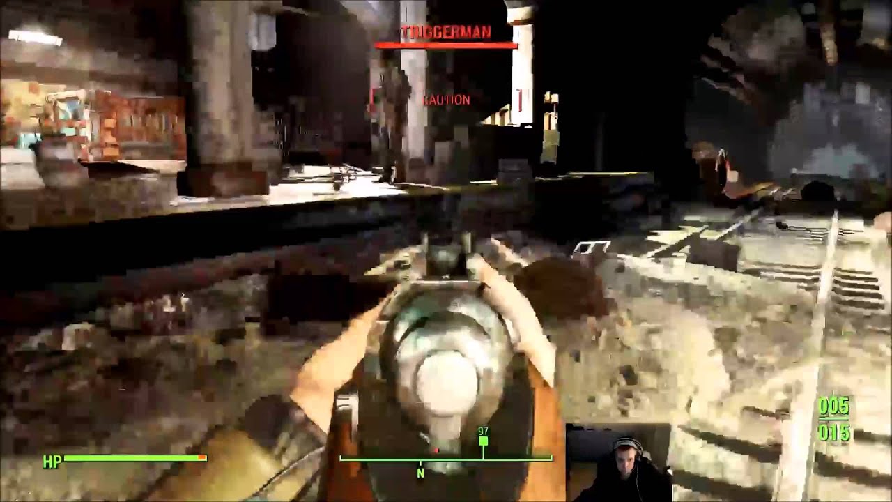 What the? Weird fallout 4 bug - YouTube