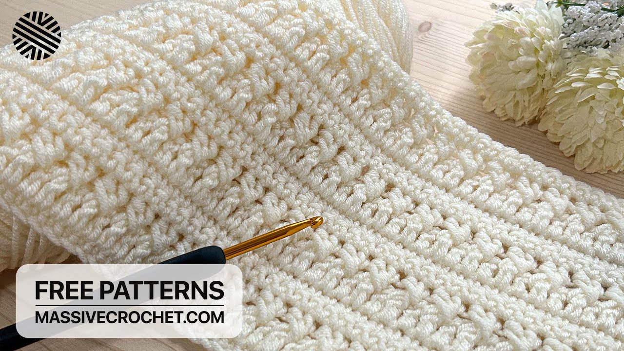 SUPER EASY & FAST Crochet Pattern for Beginners! ⚡️ ️ LOVELY Crochet ...