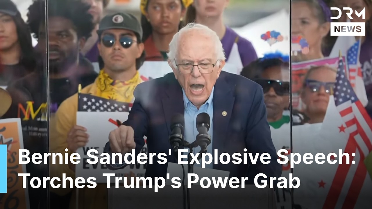 FULL SPEECH: Bernie Sanders Blasts Trump’s Power Grab at Massive “No ...