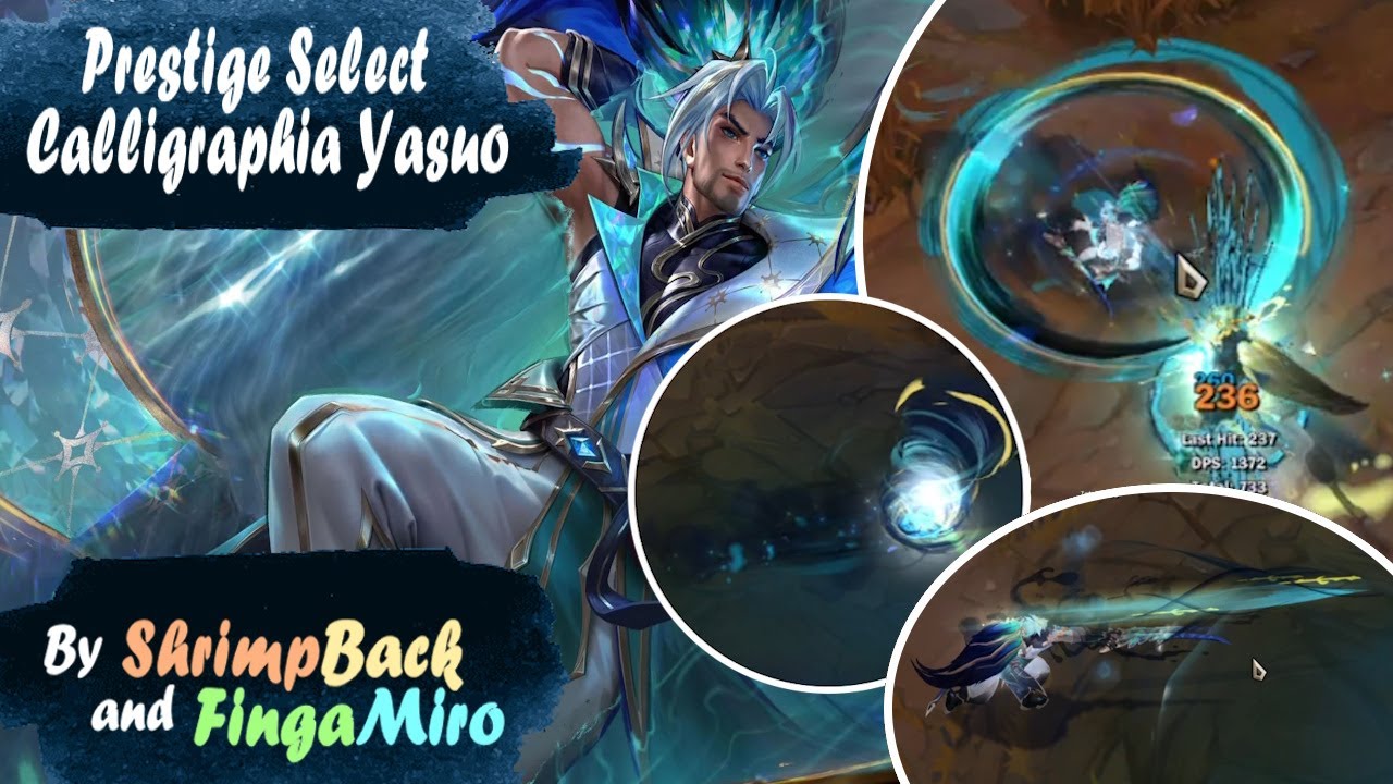 Prestige Select Calligraphia Yasuo - Wild Rift Port 1.1 - YouTube