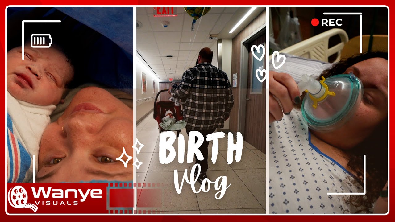 OUR BIRTH VLOG | CINEMATIC RAW & EMOTIONAL FOOTAGE | FAILED VBAC ...
