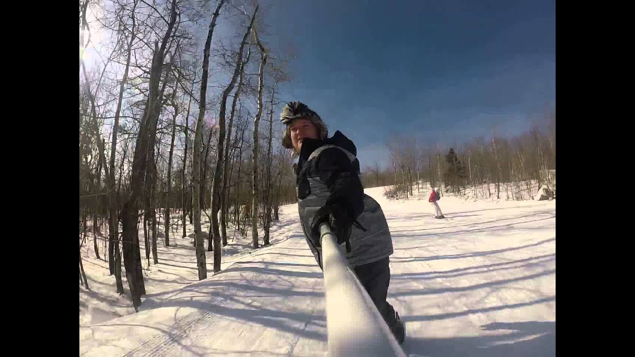 Snowboarding Spirit Mountain, Duluth MN - YouTube