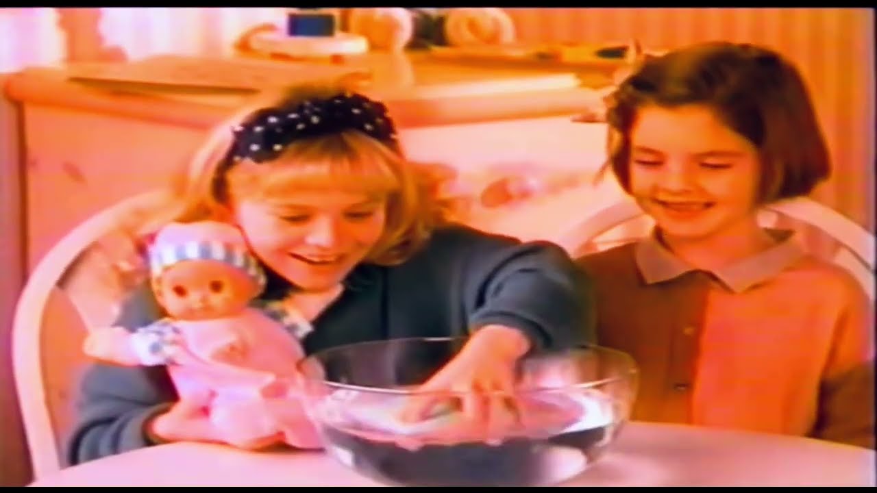 Magic Nursery Tiny Wonders doll commercial 1992 - YouTube