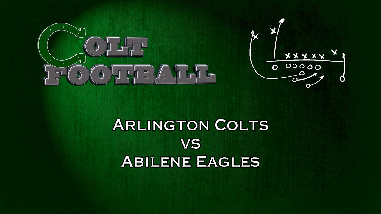 Arlington Colts vs Abilene Eagles 11-11-2016 - YouTube