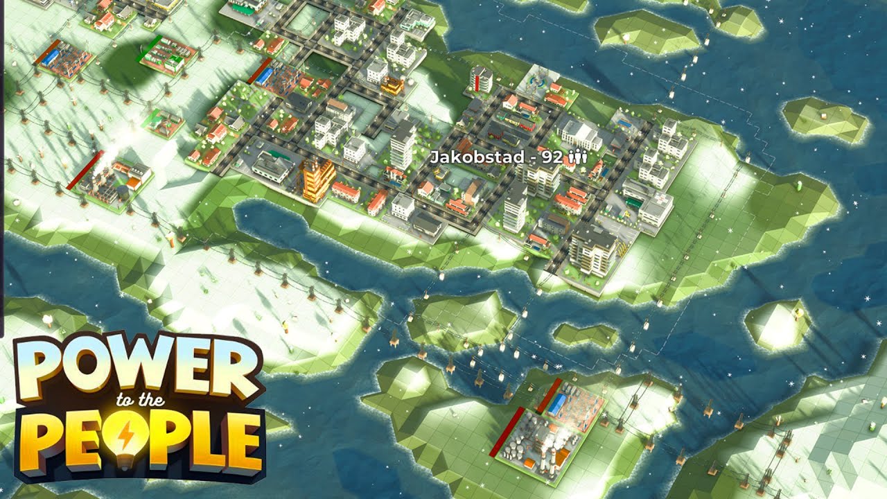 Build NUCLEAR POWER PLANTS & Construct ULTIMATE Power Grid for Cities ...