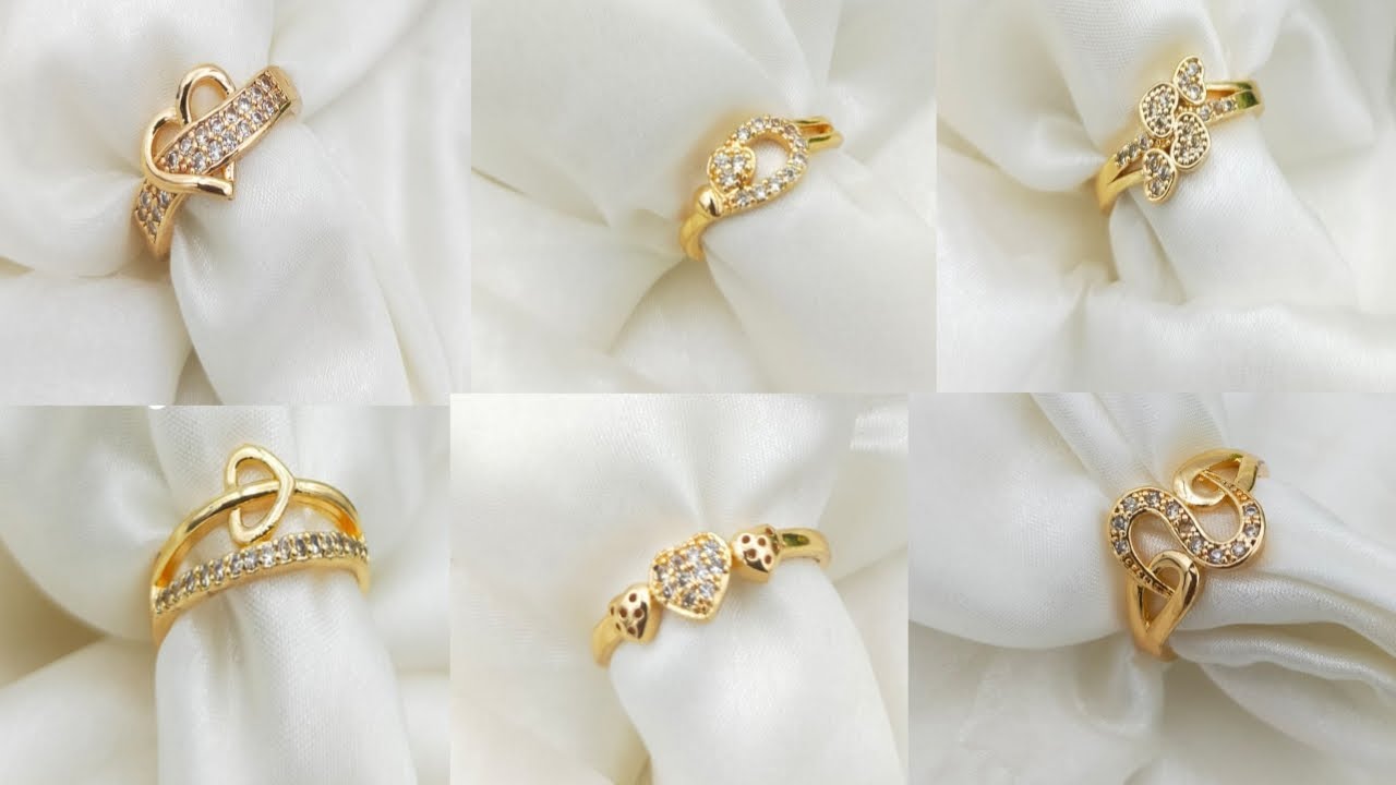 Latest unique design ki rings || Amna Riaz Channel - YouTube