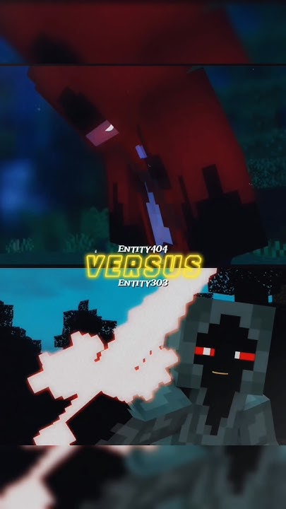 Entity303 Vs Entity404.#minecraft #viral #shorts - YouTube