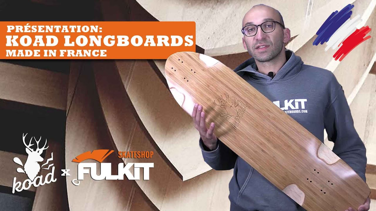 Koad Longboards: Le skate made in France - YouTube