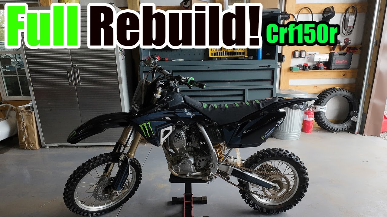 Fully Rebuilding My Crf150r - YouTube