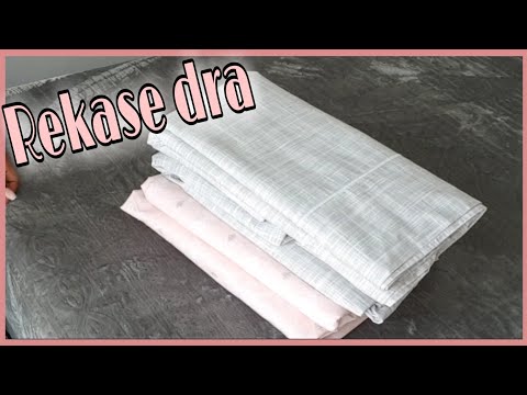 kòman pou rekase dra ak fouro byen fasil / doblar Sabanas fácil
