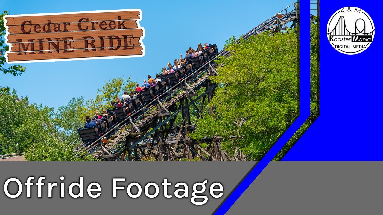 Cedar Creek Mine Ride | Cedar Point | 4K Off-ride Footage | Non ...