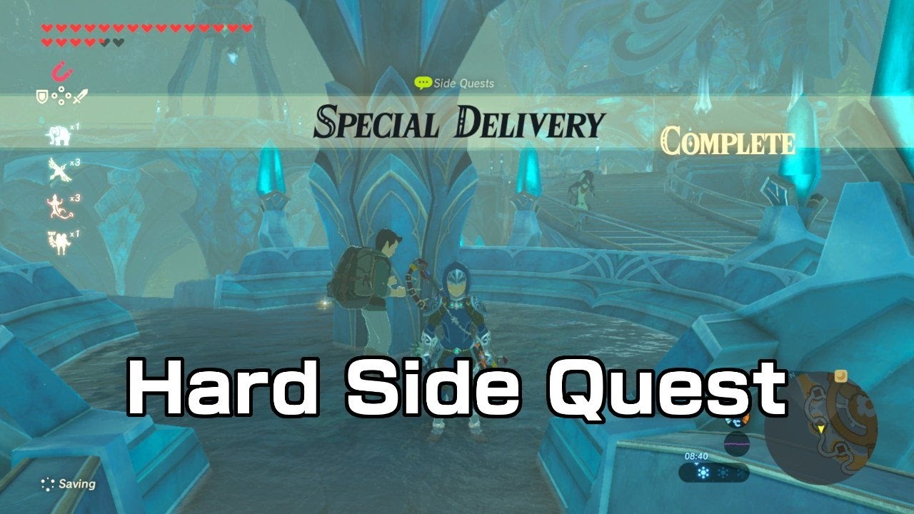 Special Delivery - Side Quest - Zelda Breath of the Wild - YouTube