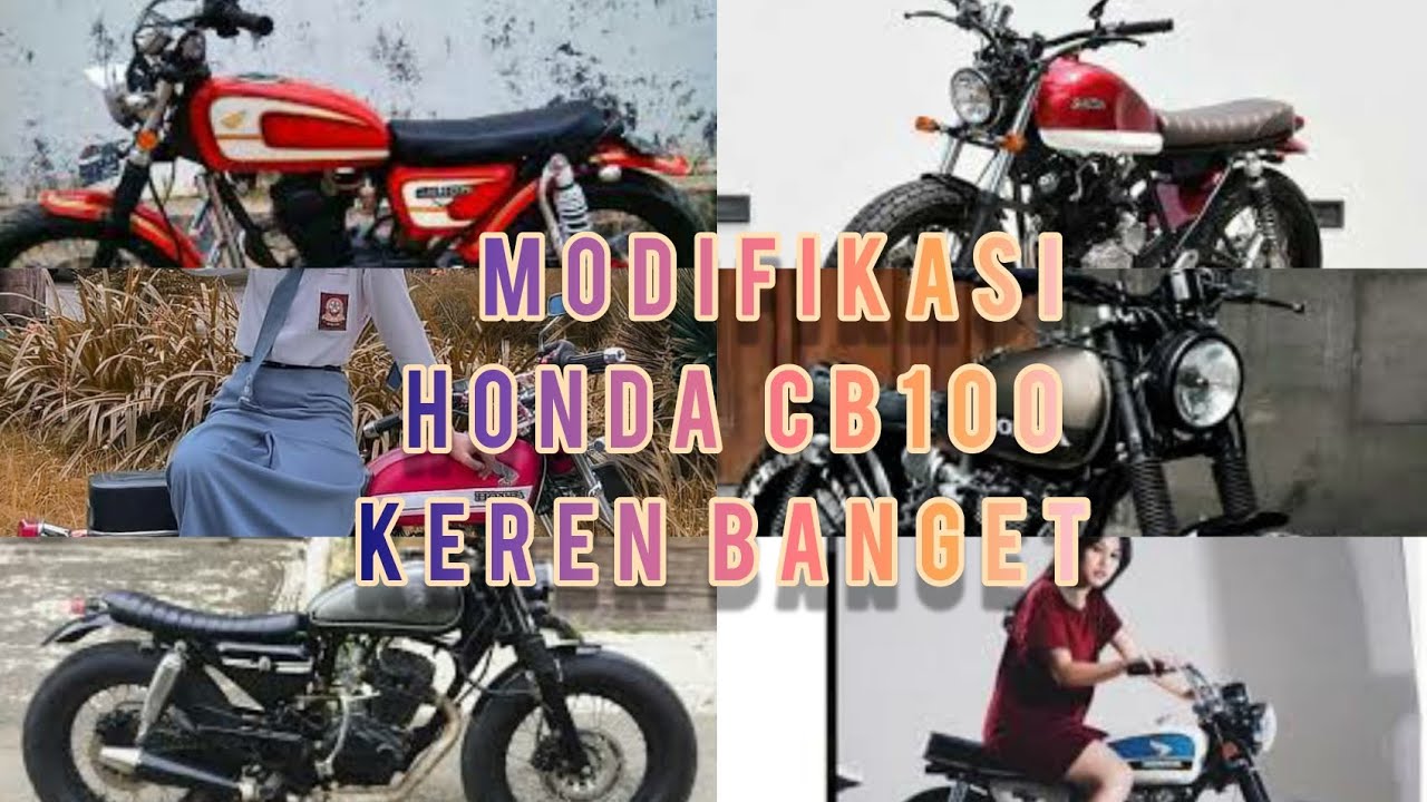 Modifikasi Honda cb100 Keren banget. - YouTube