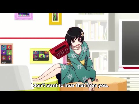 Araragi chats with his sister