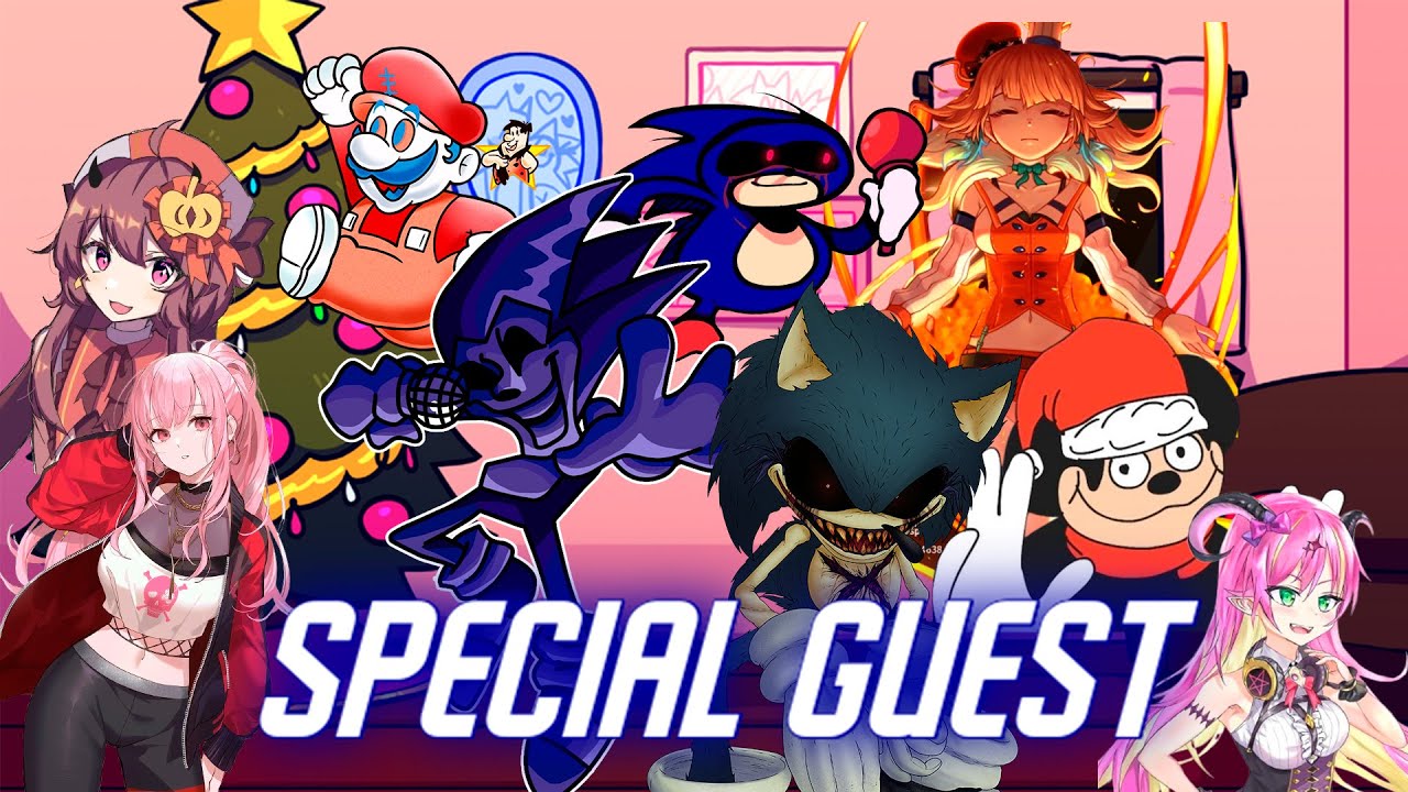 Fnf Special Guest but Different Characters Sing It (FNF Special Guest ...