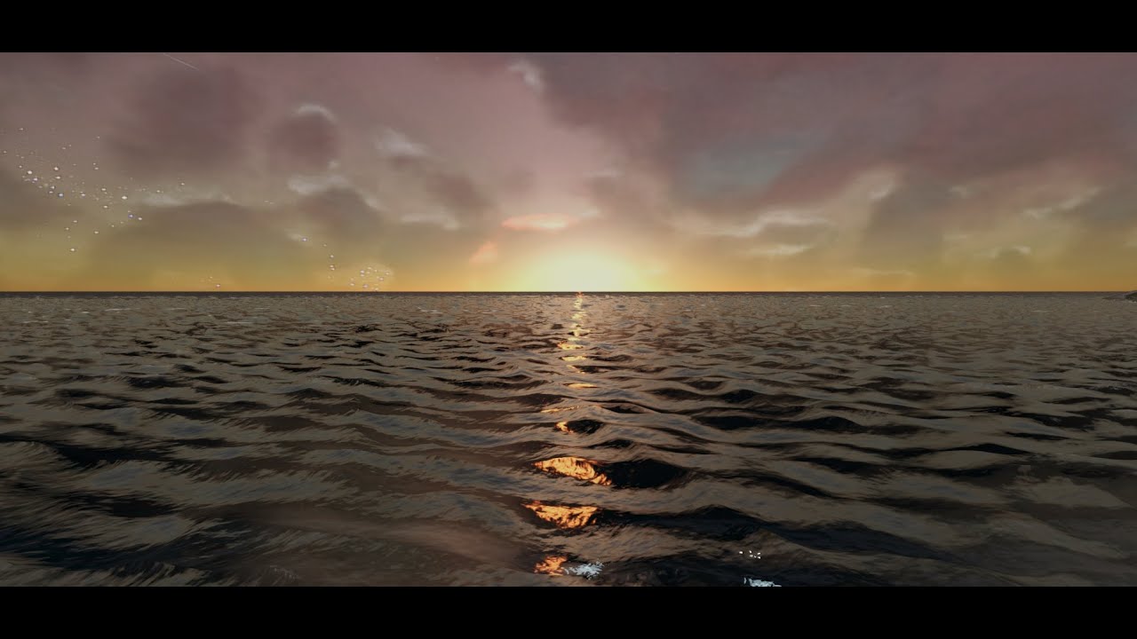 Sky Master ULTIMATE HDPR Realistic Ocean shading WIP 1 - YouTube