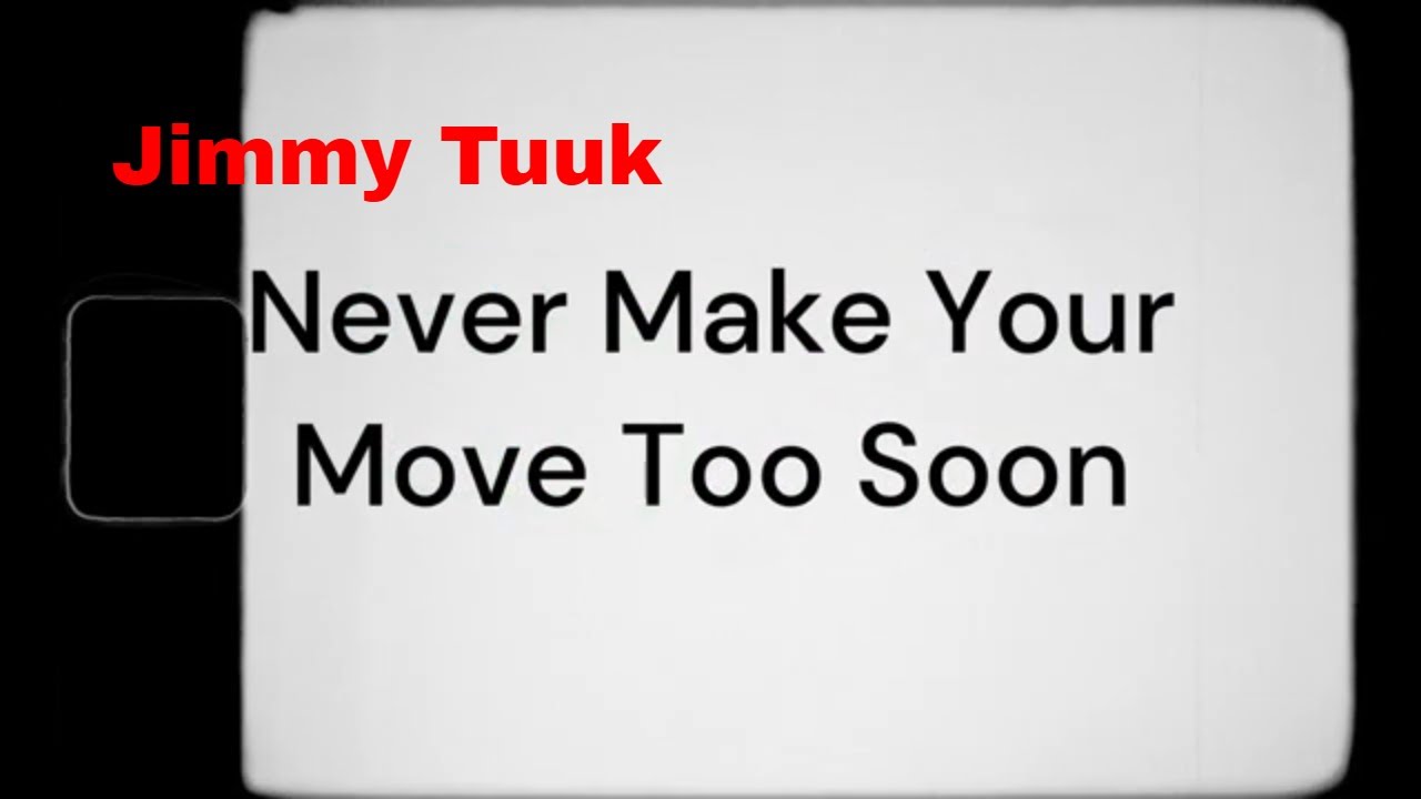 Jimmy Tuuk -"Never Make Your Move Too Soon" (B.B.King) - YouTube
