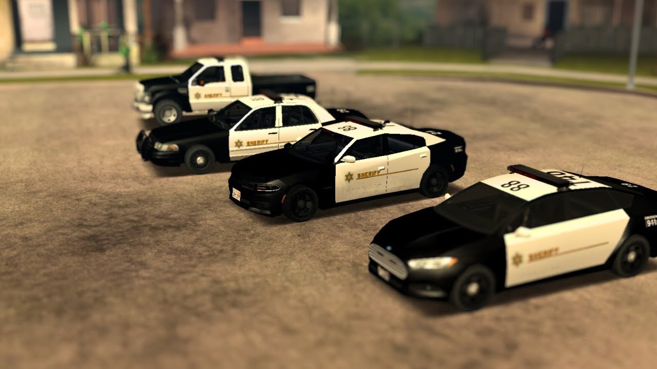 SASD Police Carpack - GTA San Andreas (Car Mods) - YouTube